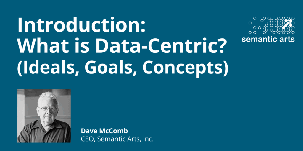 Data-Centric | Semantic Arts